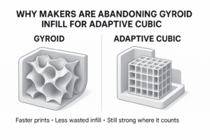 Gyroid Infill for Adaptive Cubic- 3D Printing by Kevin